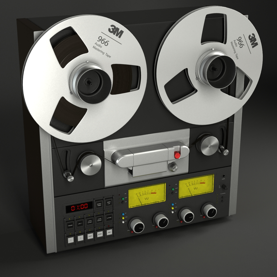 3d Model Tape Recorder