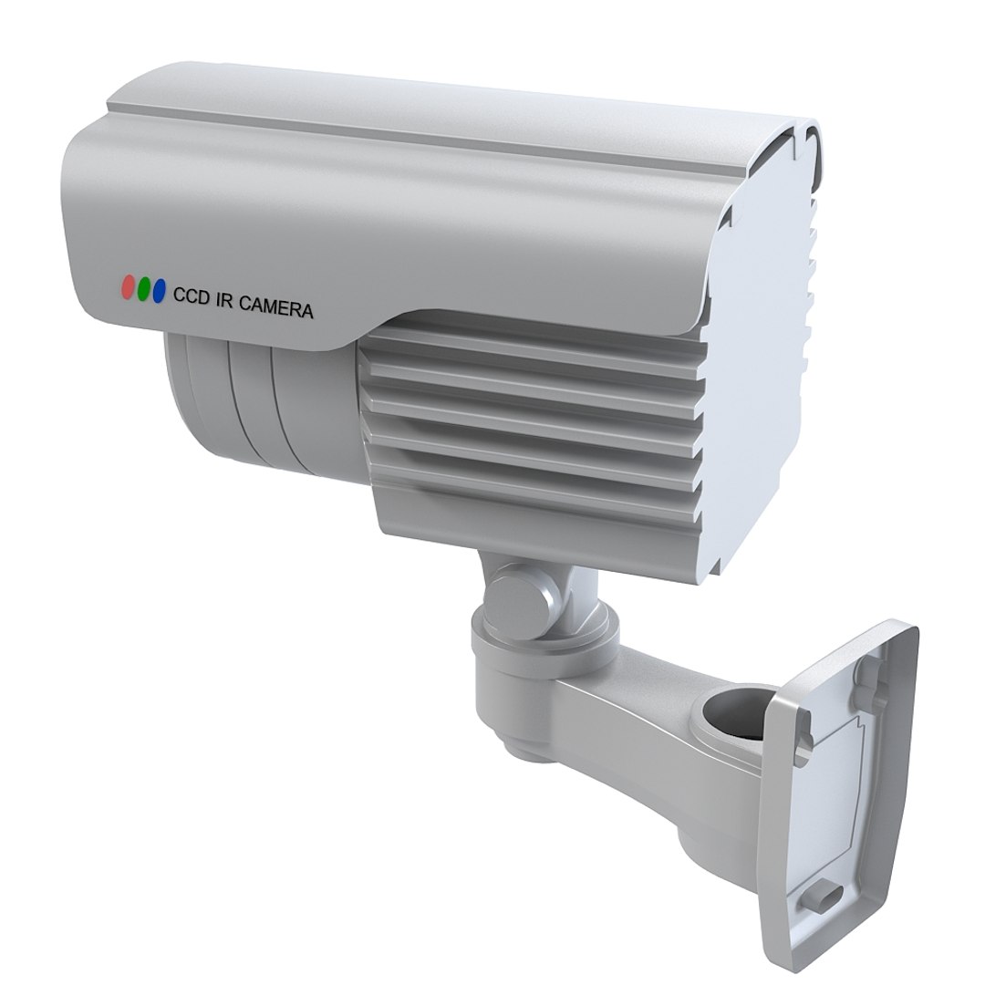 waterproof surveillance camera 3d model