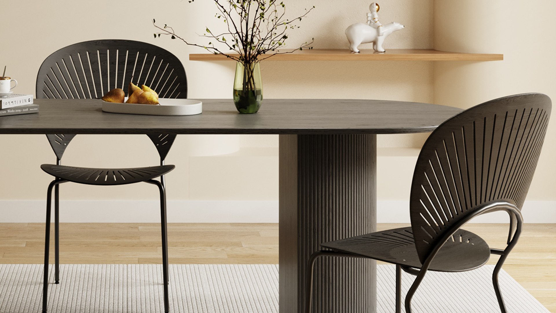 3D Dining table and chairs - TurboSquid 2175117