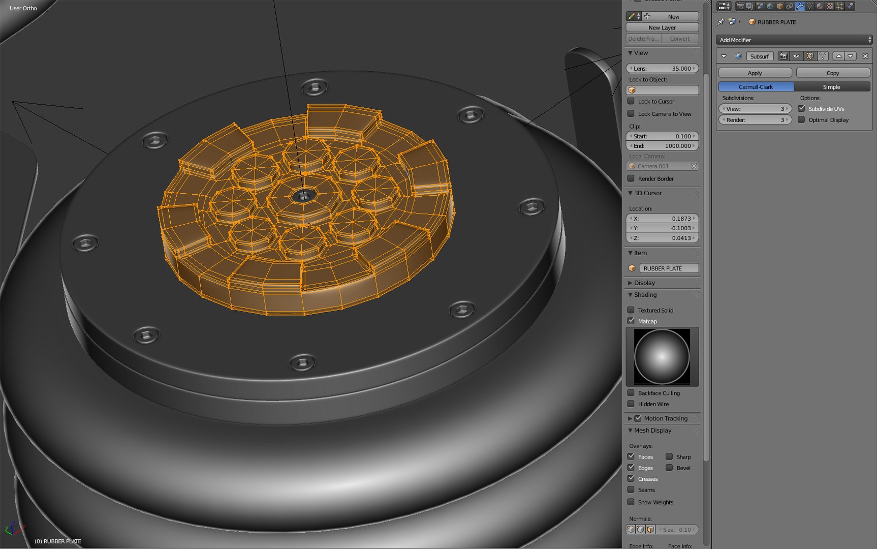 3D Model Rubber Pneumatic - TurboSquid 1518609