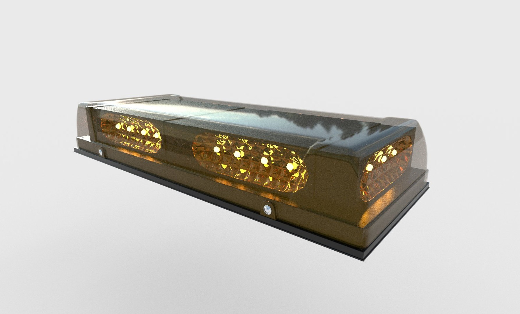 The Whelen Mini Light Bar Responder 3D Model - TurboSquid 1914164