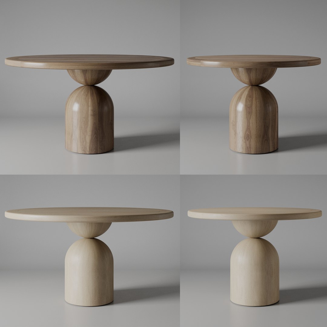 3D Model Bell Table By The WoodRoom - TurboSquid 1867169