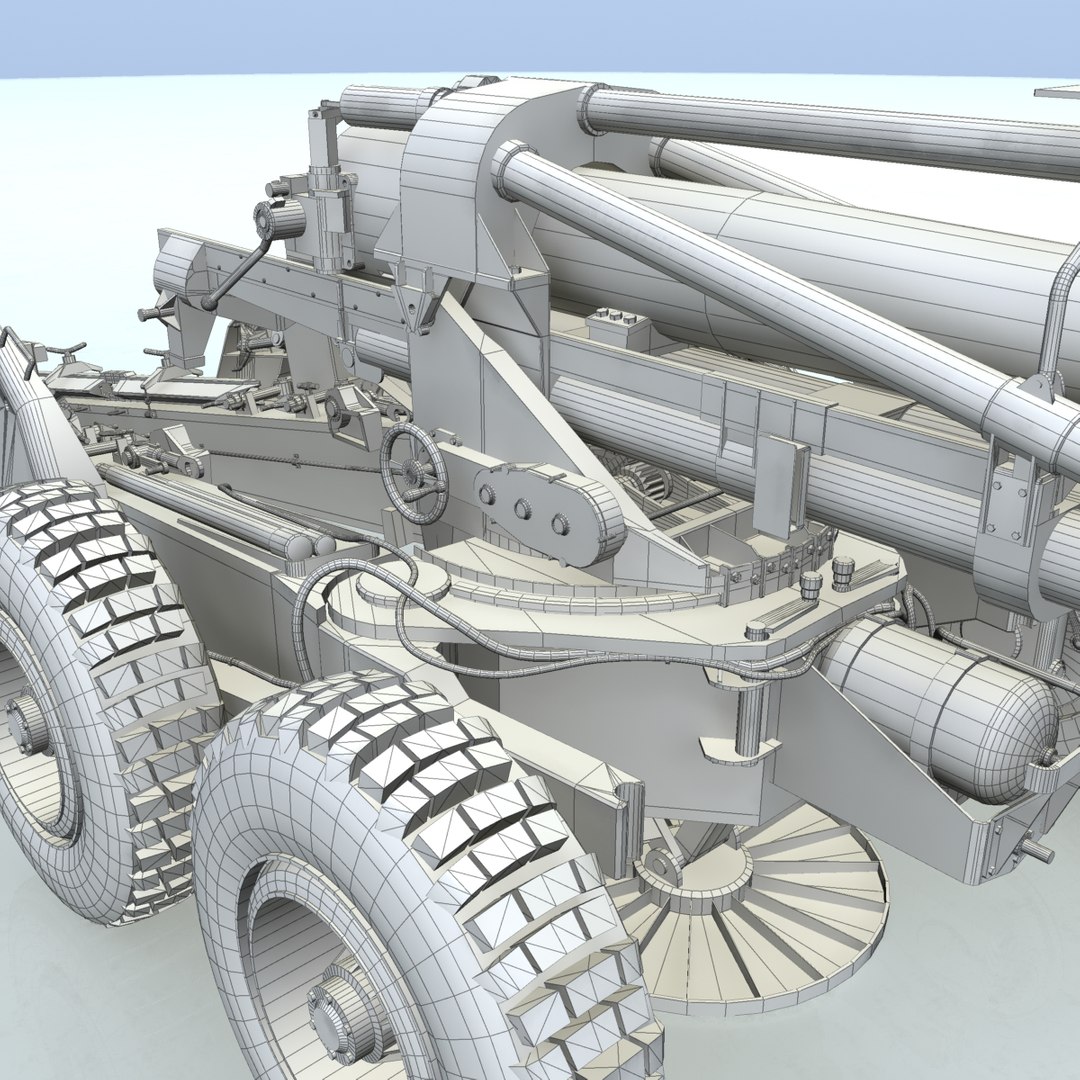 3d Ob-155 Bf50 155-mm Howitzer Model