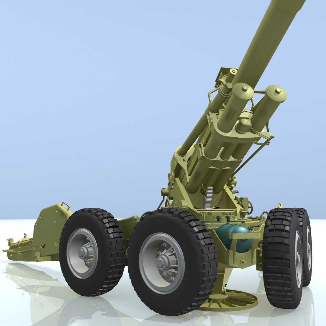 3d ob-155 bf50 155-mm howitzer model
