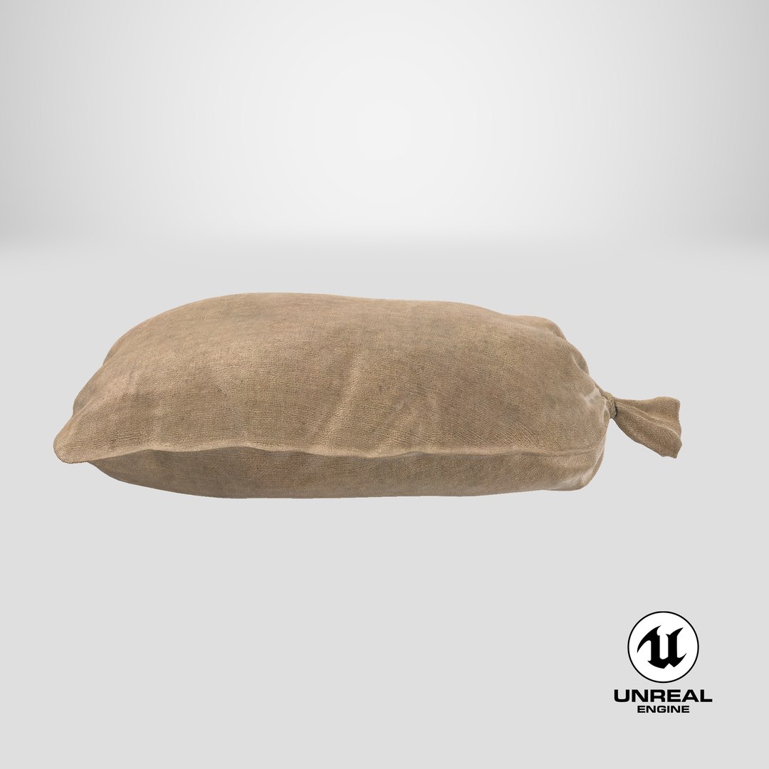 3d model of sandbag wwii 03