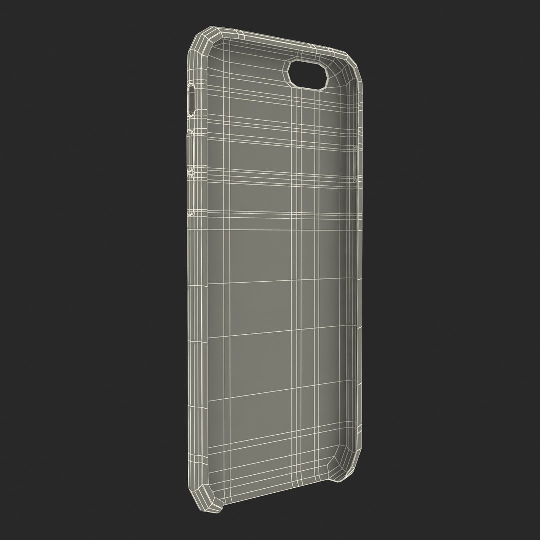 Iphone 6 Silicone Case 3d Model