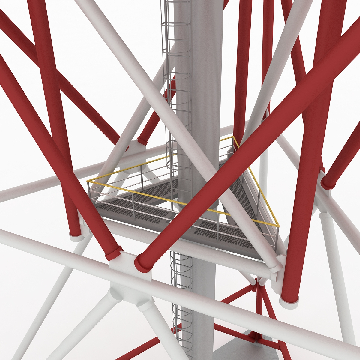 3ds flare stack gas 05