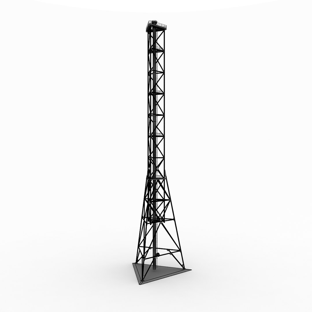 3ds Flare Stack Gas 05
