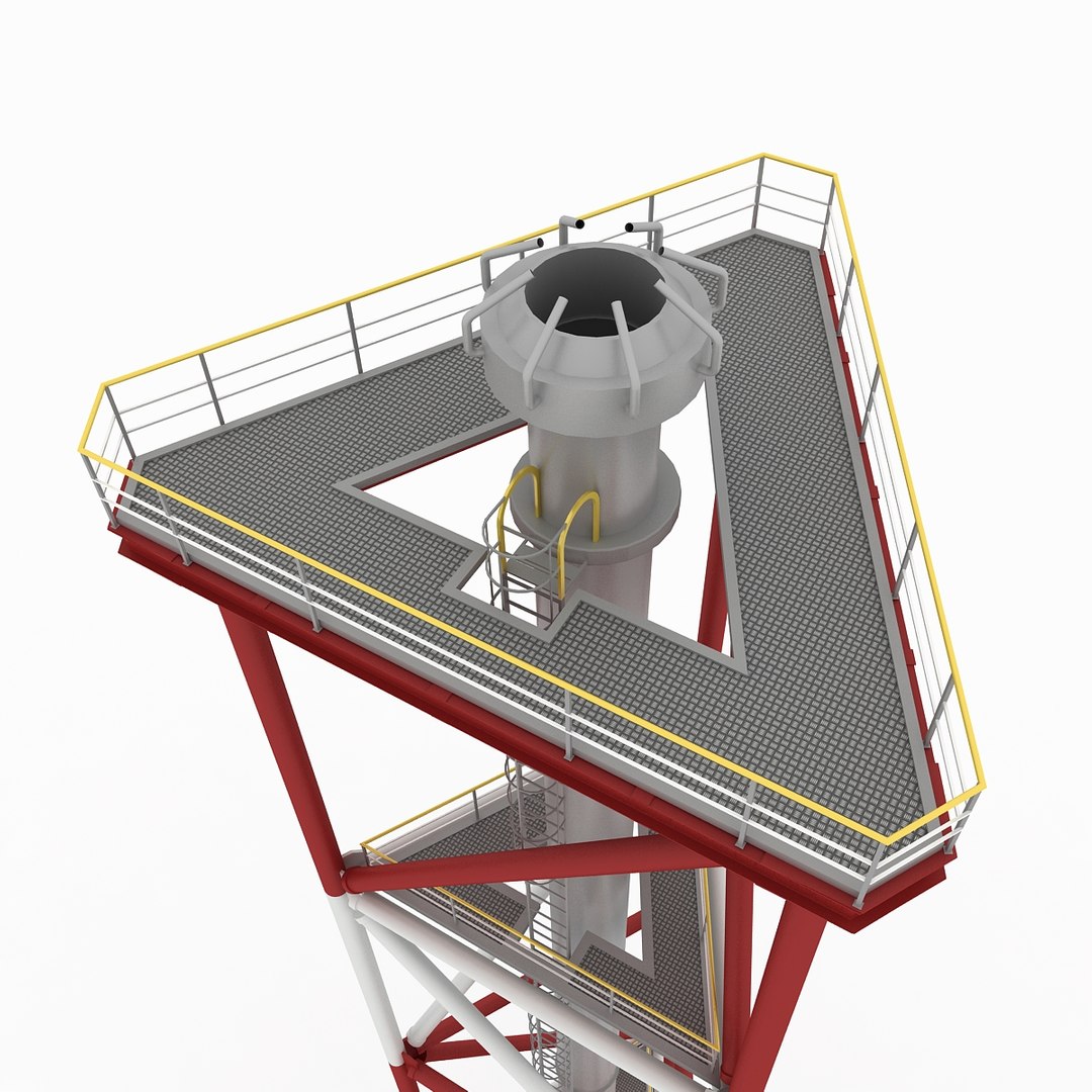 3ds Flare Stack Gas 05
