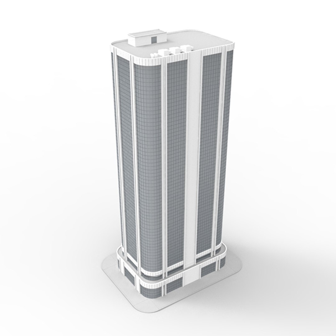 3d model skyscraper