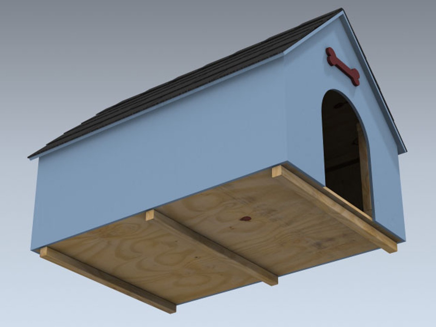 3d Dog House