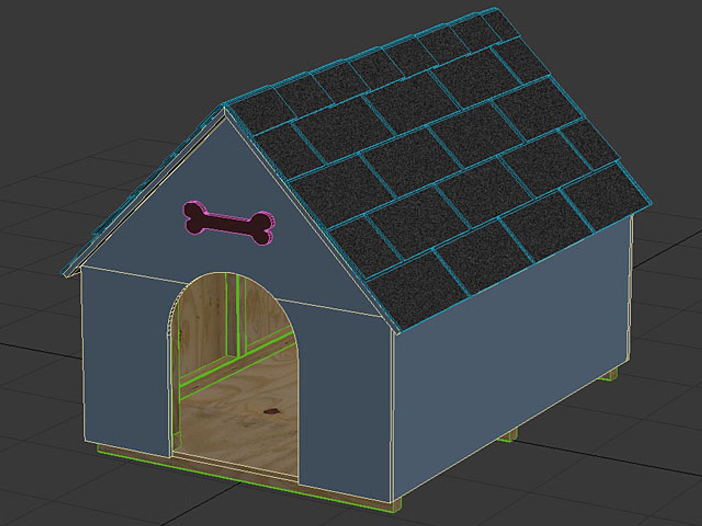 3d Dog House