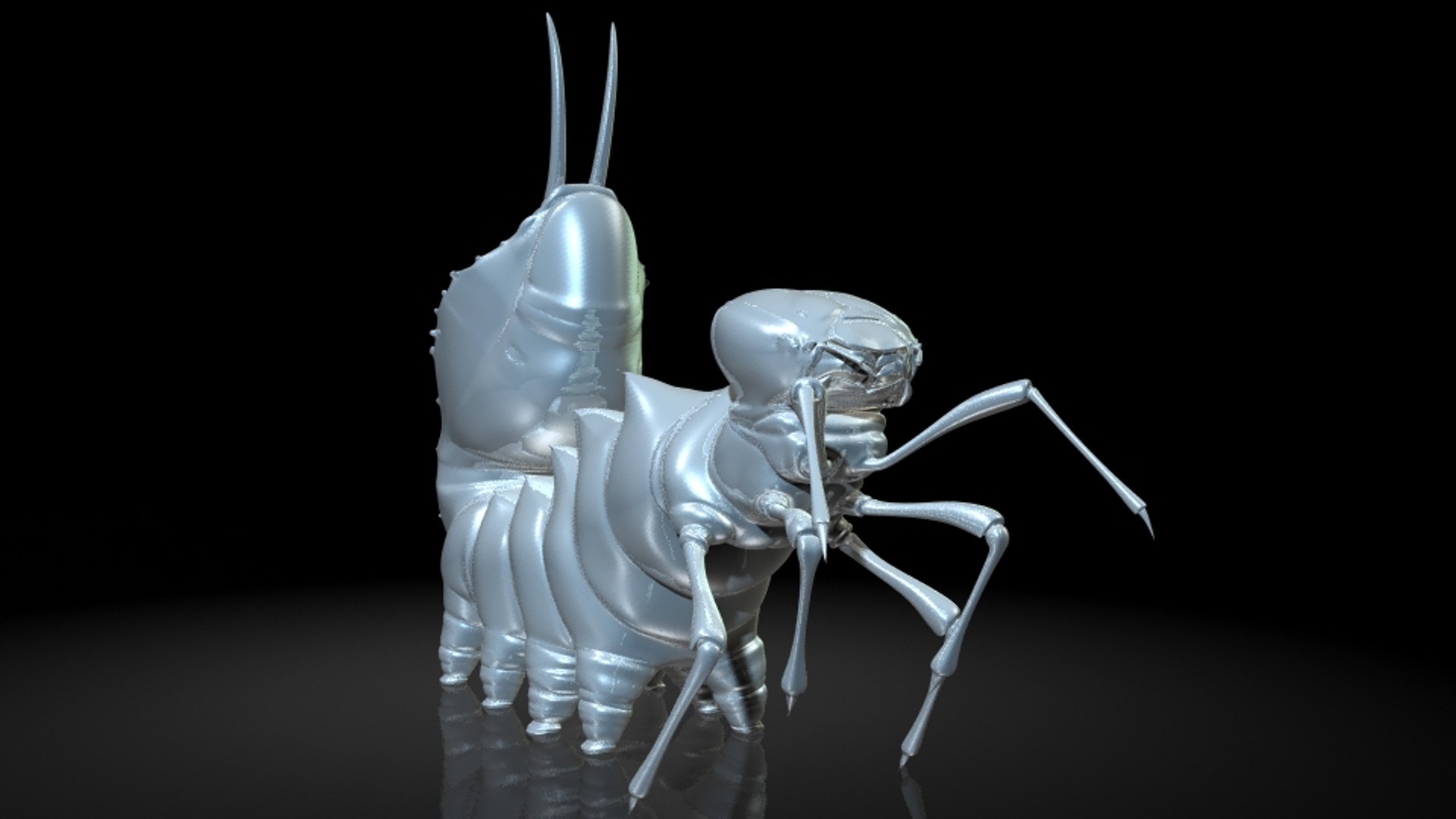 3D lobster moth insects - TurboSquid 1319695