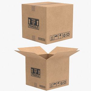 3D Box Models - Browse & Download Formats - TurboSquid