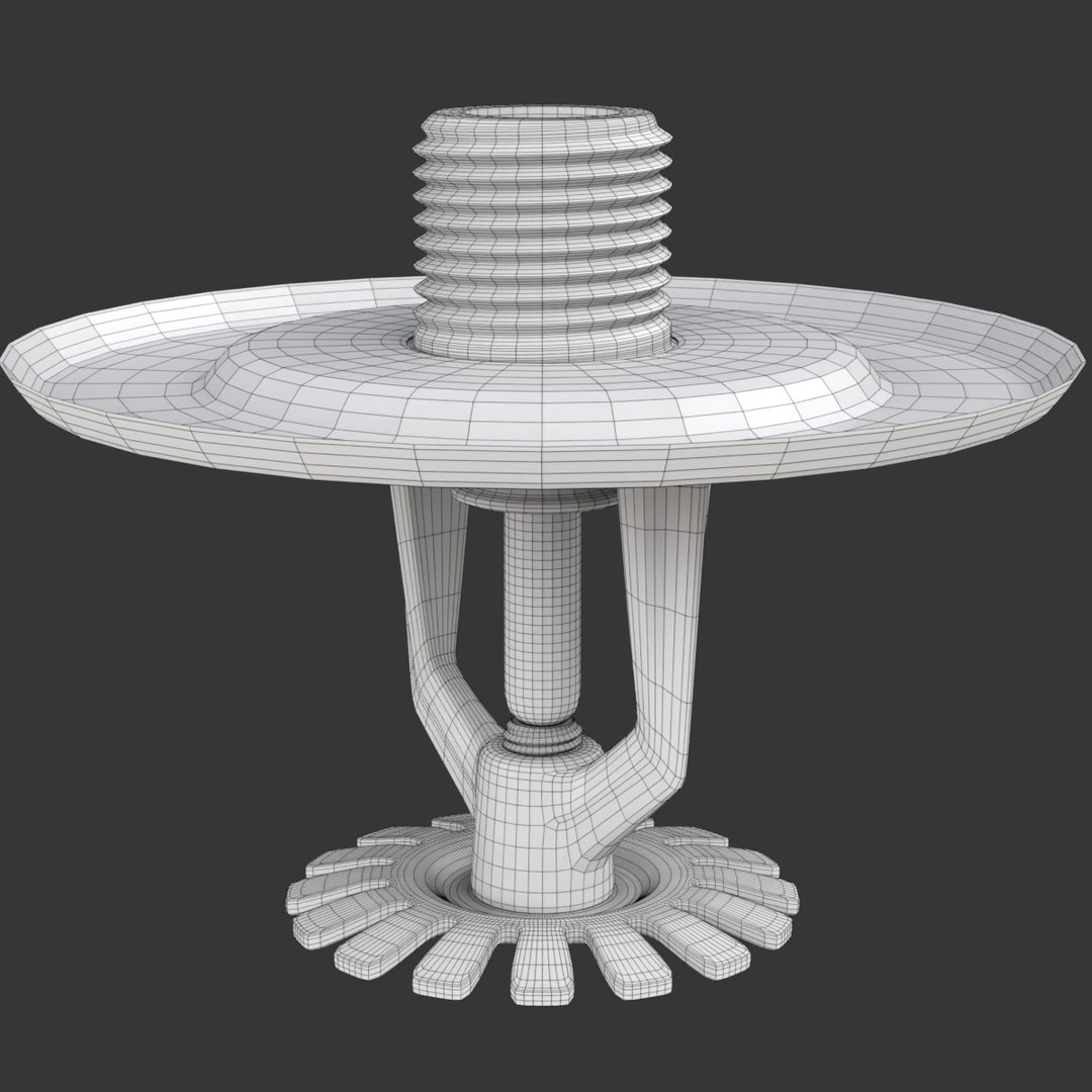 Fire Sprinkler 3D Model - TurboSquid 2258074