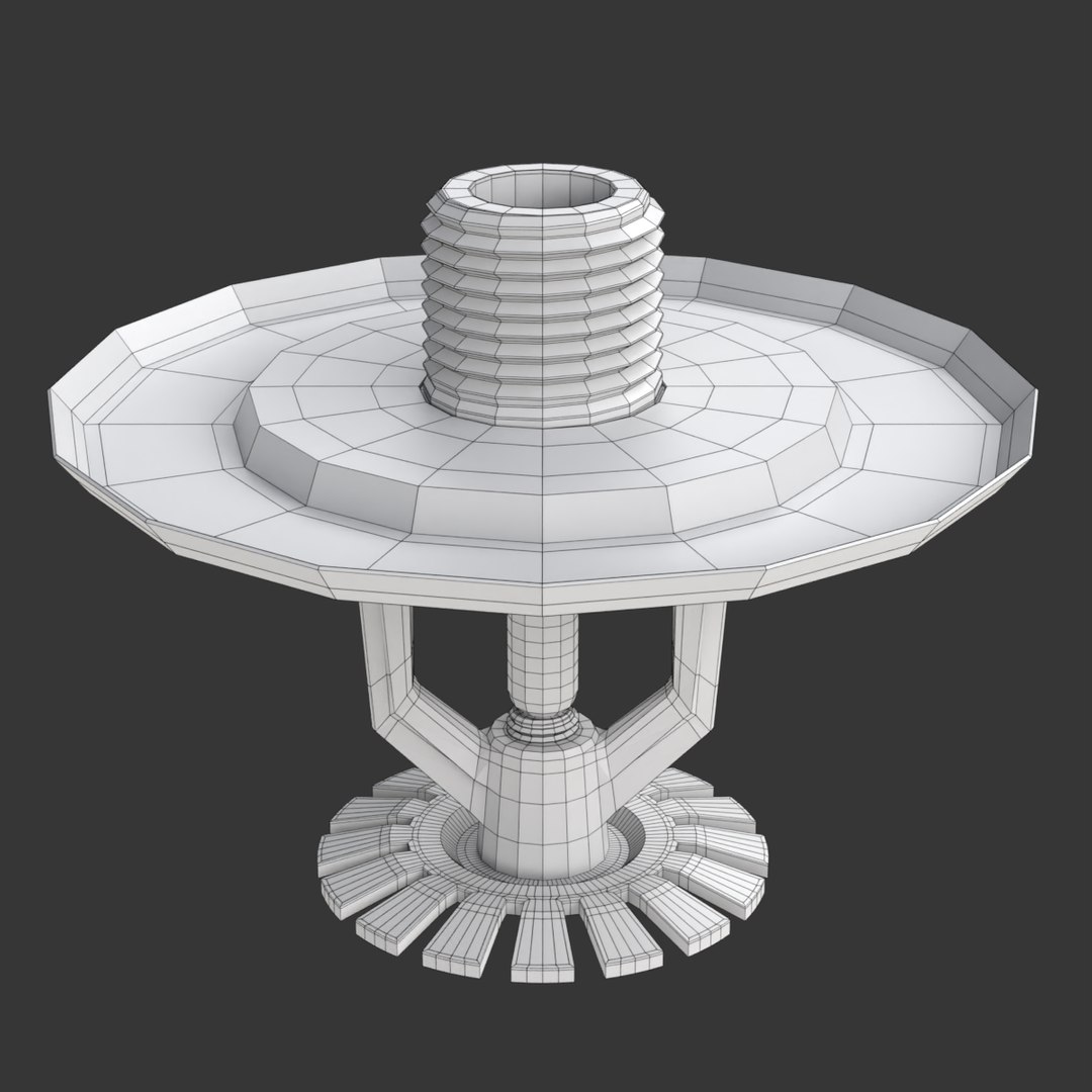 Fire Sprinkler 3D Model - TurboSquid 2258074