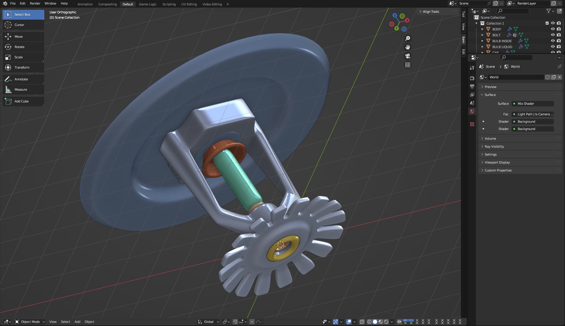Fire Sprinkler 3D Model - TurboSquid 2258074