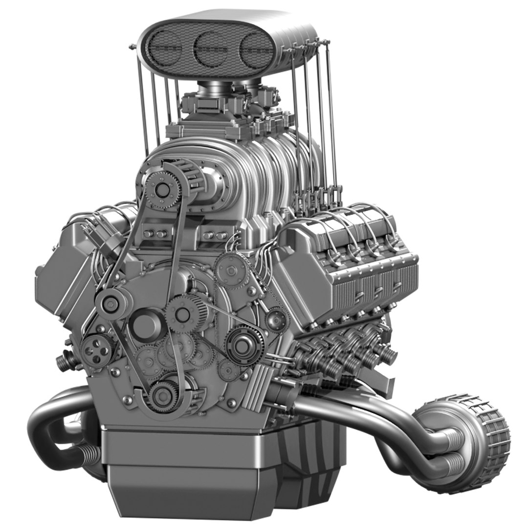 Car Engine model - TurboSquid 2167599