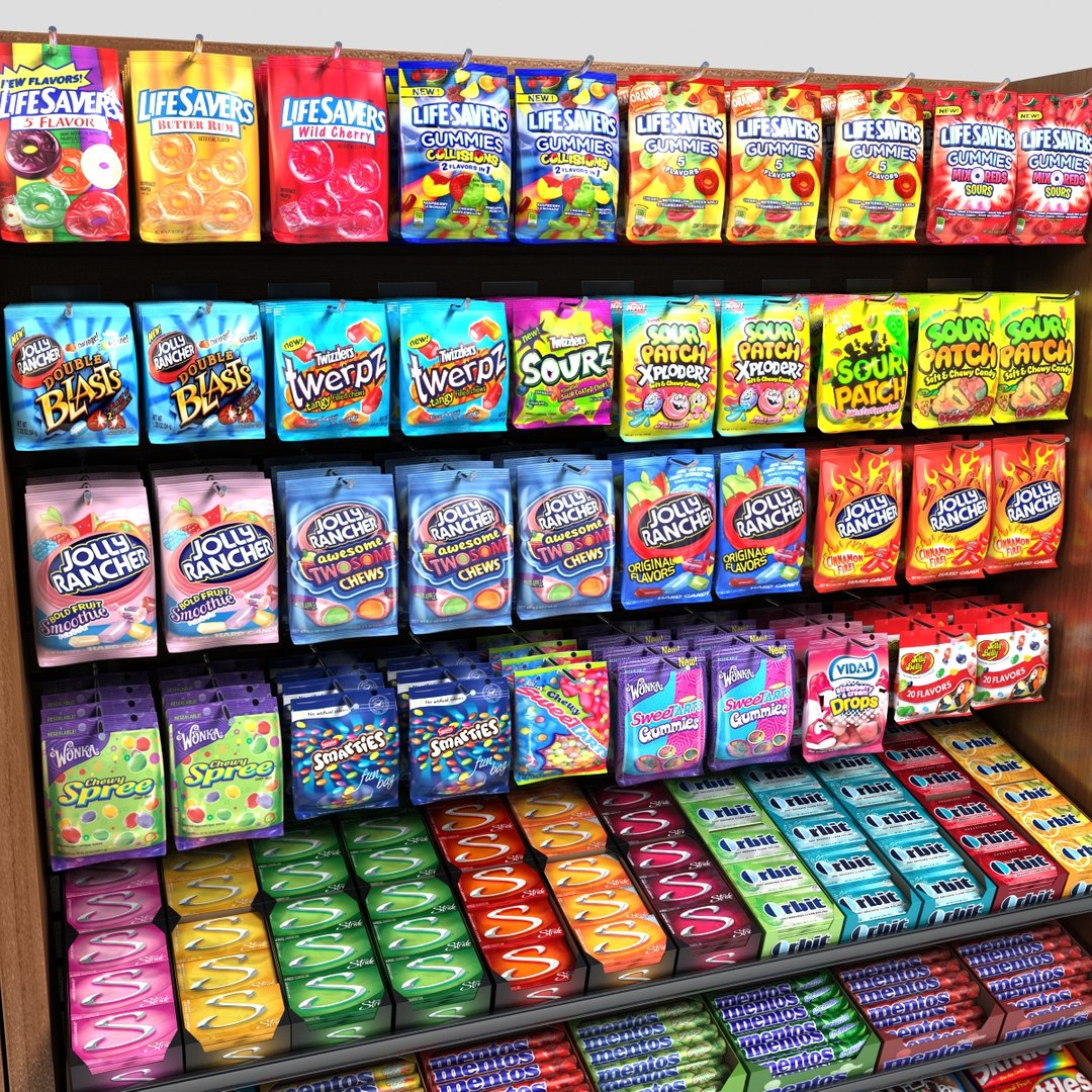 3d Model Grocery Snacks