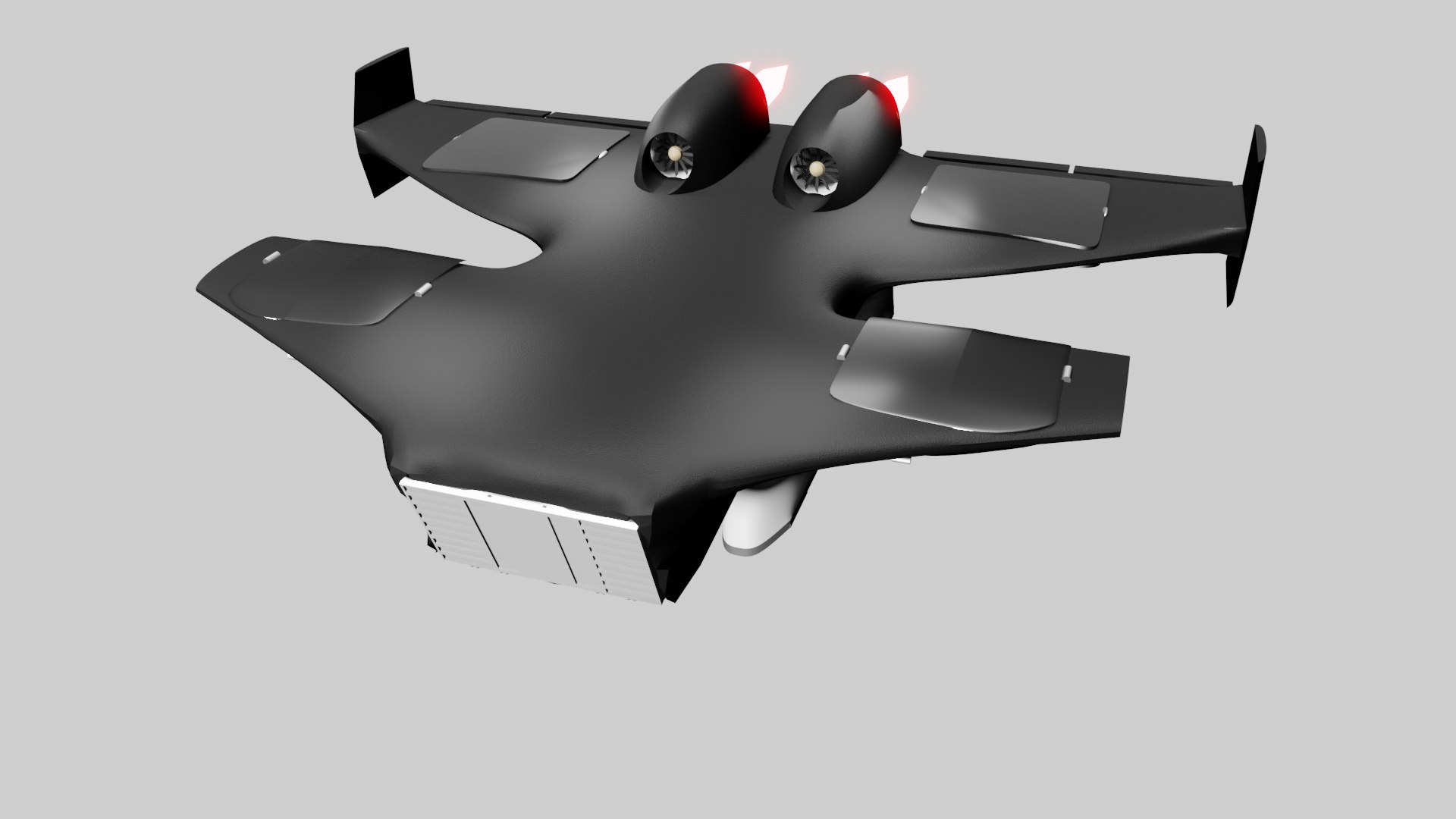Science Fiction Style Vtol Carrier 3D Model - TurboSquid 2489509