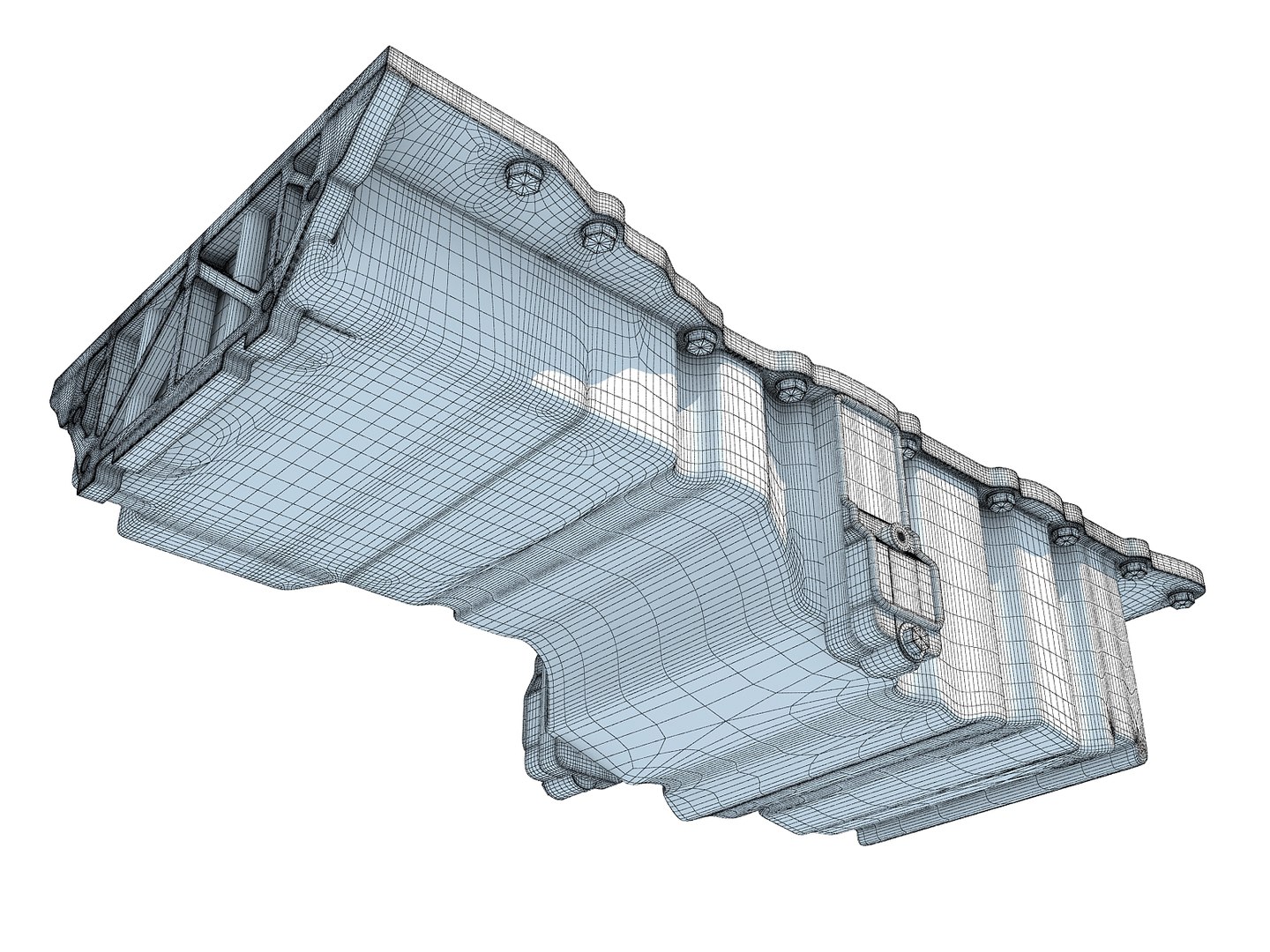 Oil Pan 3D Model - TurboSquid 1390350