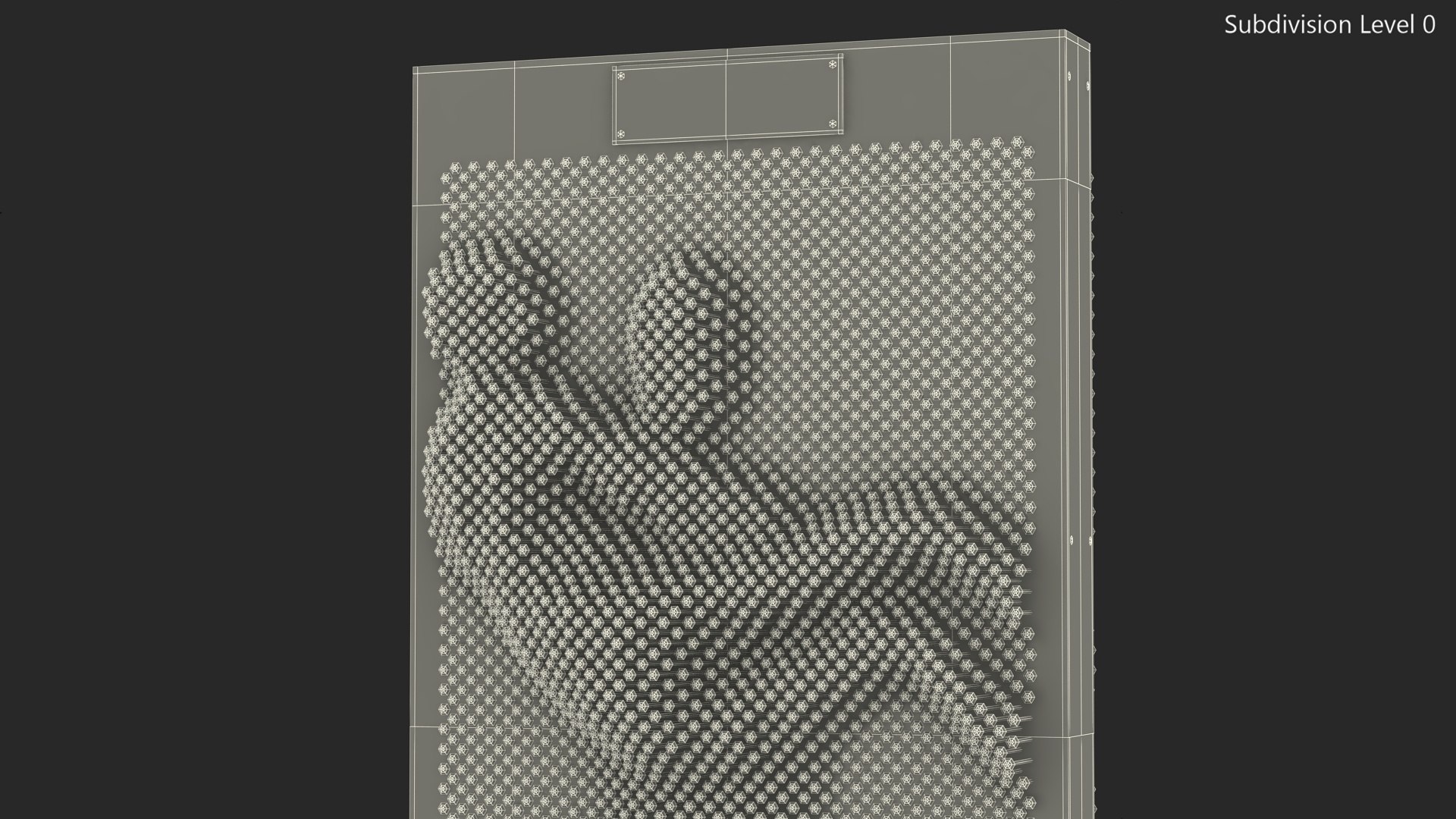 Happy Couple Pin Art Installation 3D Model - TurboSquid 2156995