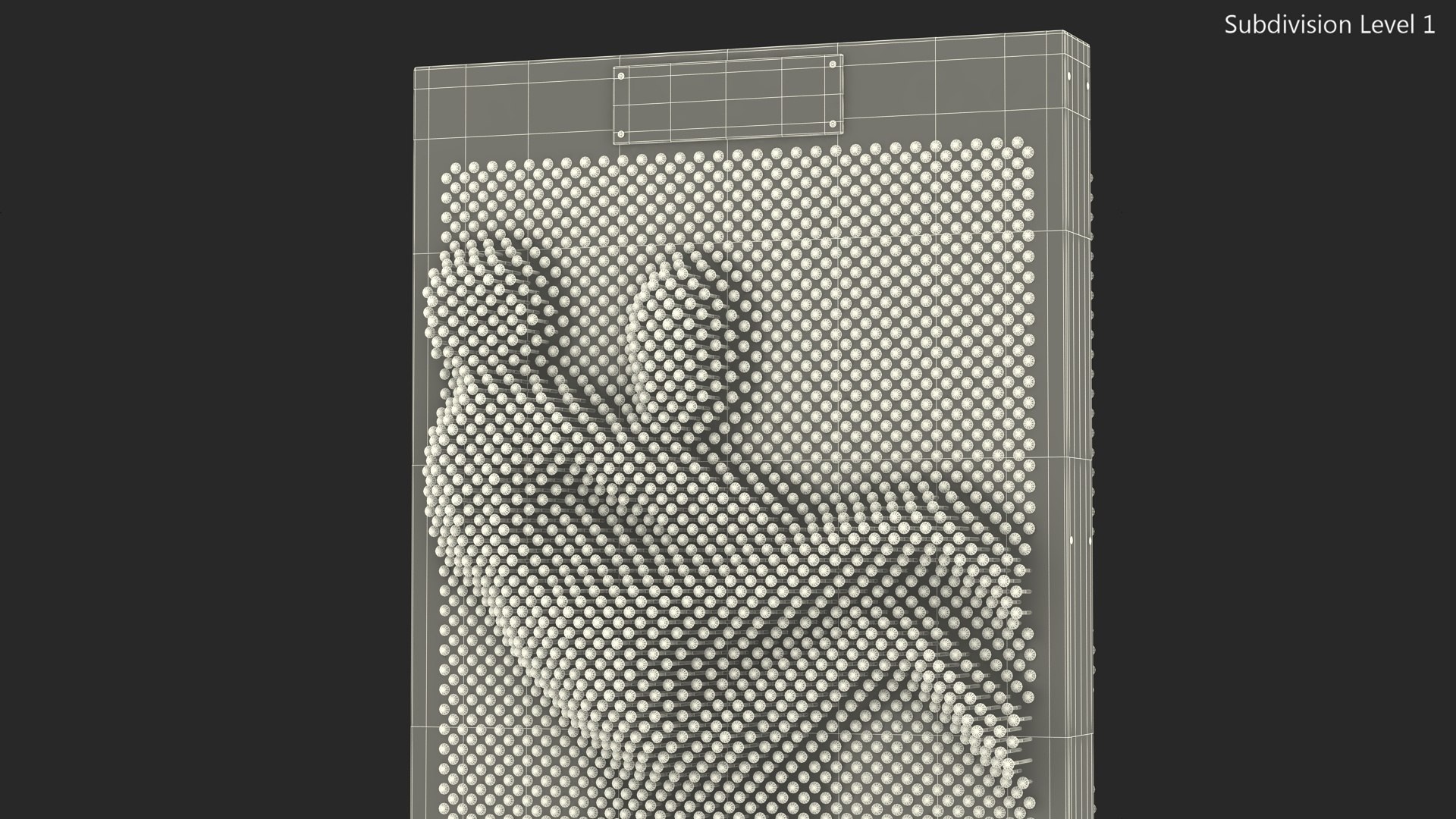 Happy Couple Pin Art Installation 3D Model - TurboSquid 2156995