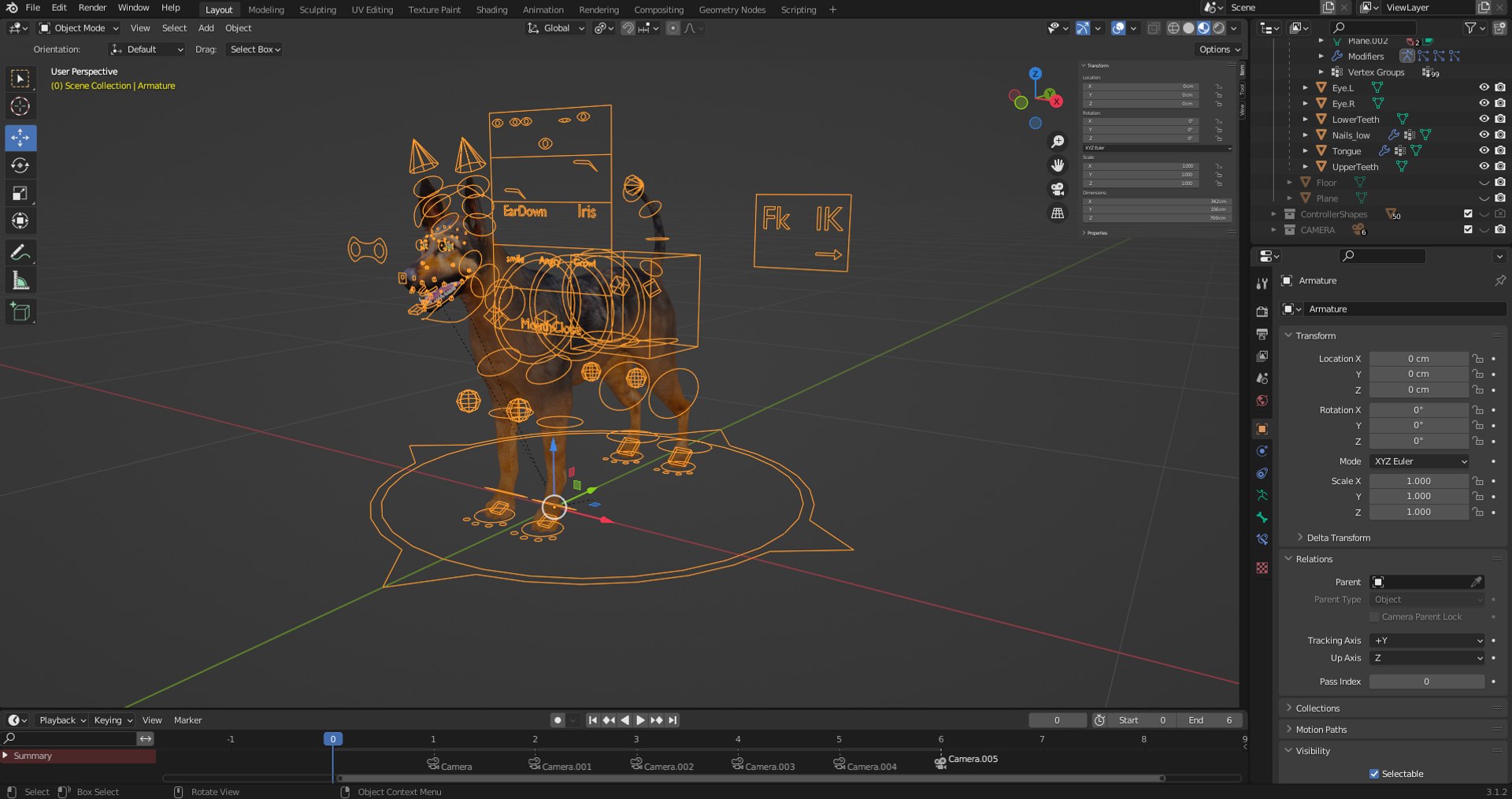 3D Fur German Shepherd Rigged - TurboSquid 1919729