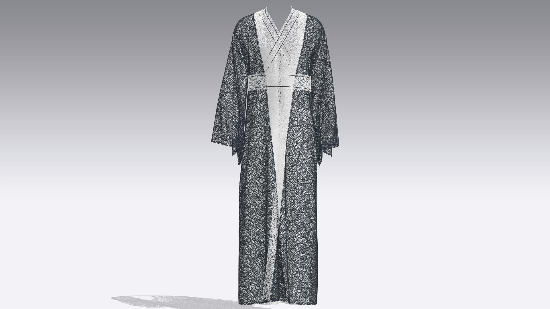 Hanfu 3D Model - TurboSquid 2183318