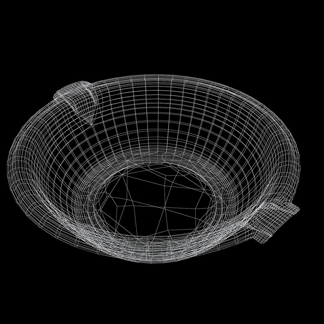 3d model plastic basin 1