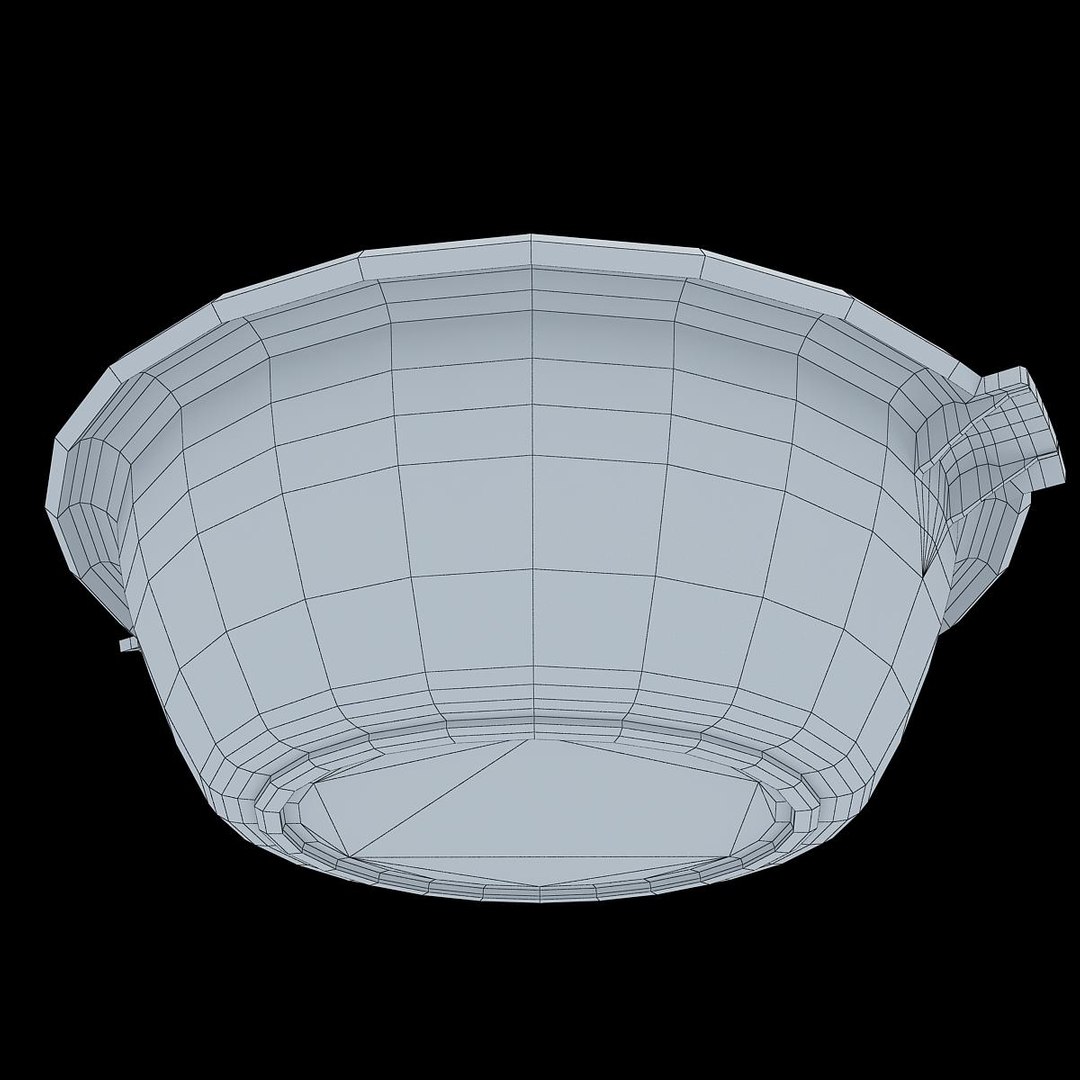 3d model plastic basin 1