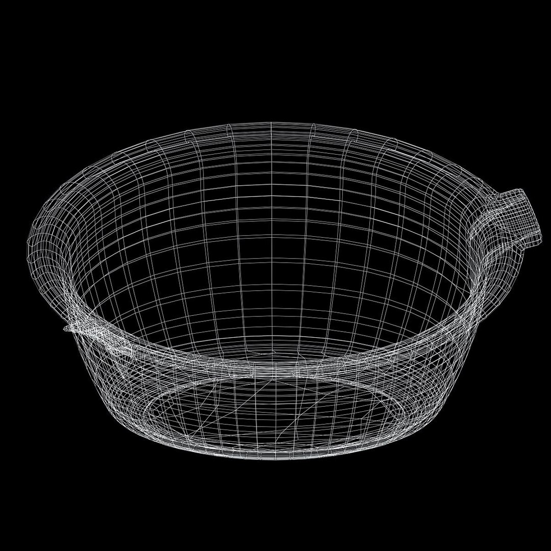 3d model plastic basin 1