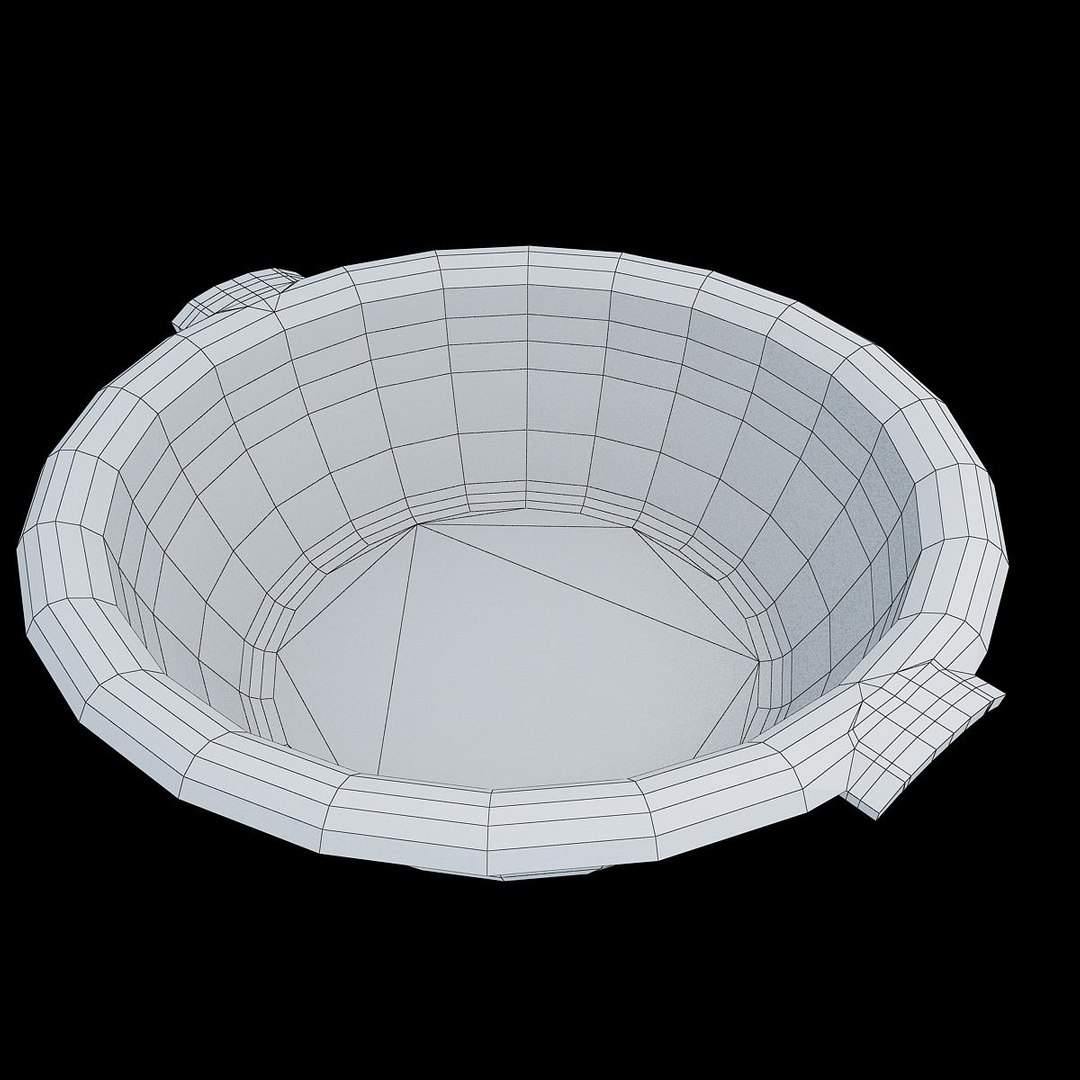 3d model plastic basin 1