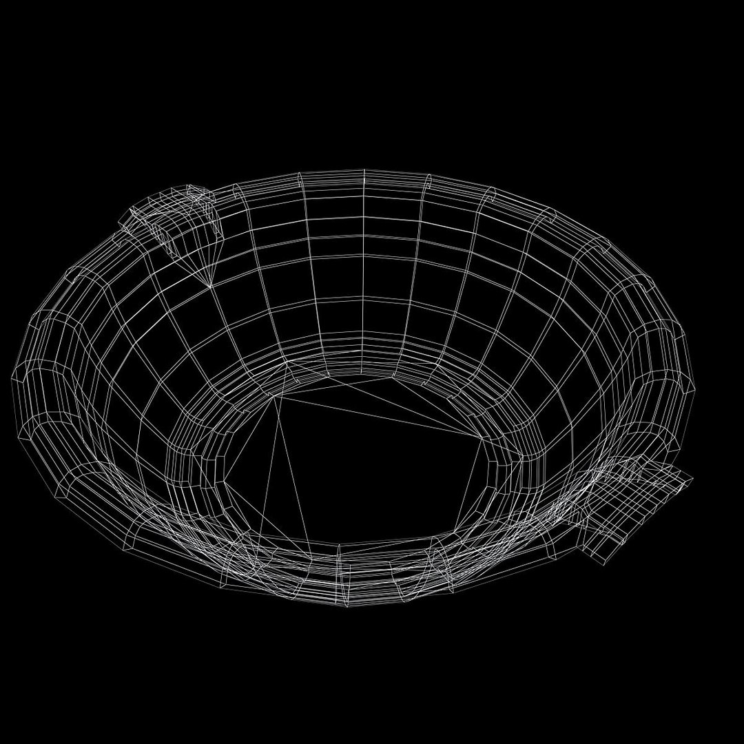 3d model plastic basin 1
