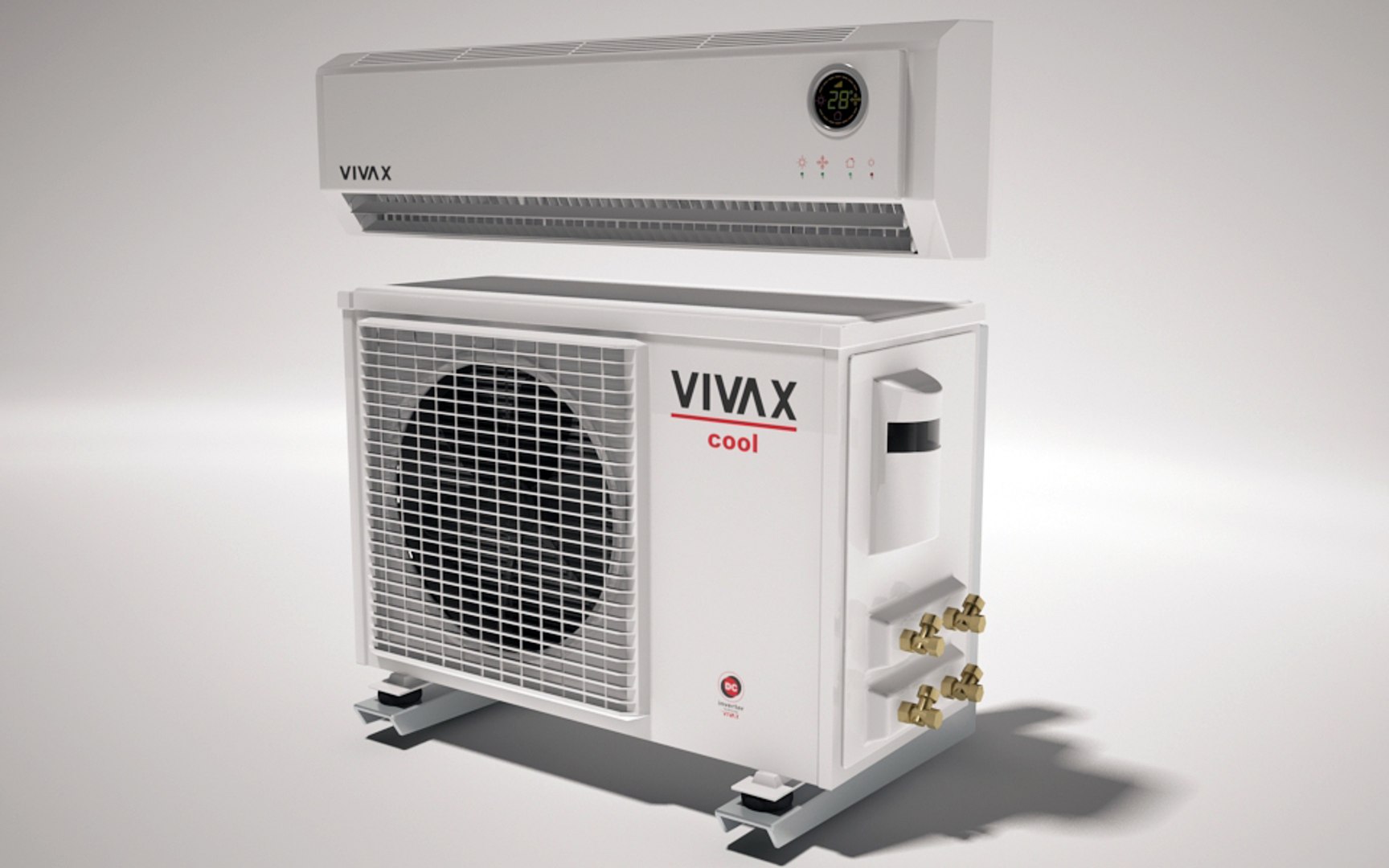air conditioner 3d model
