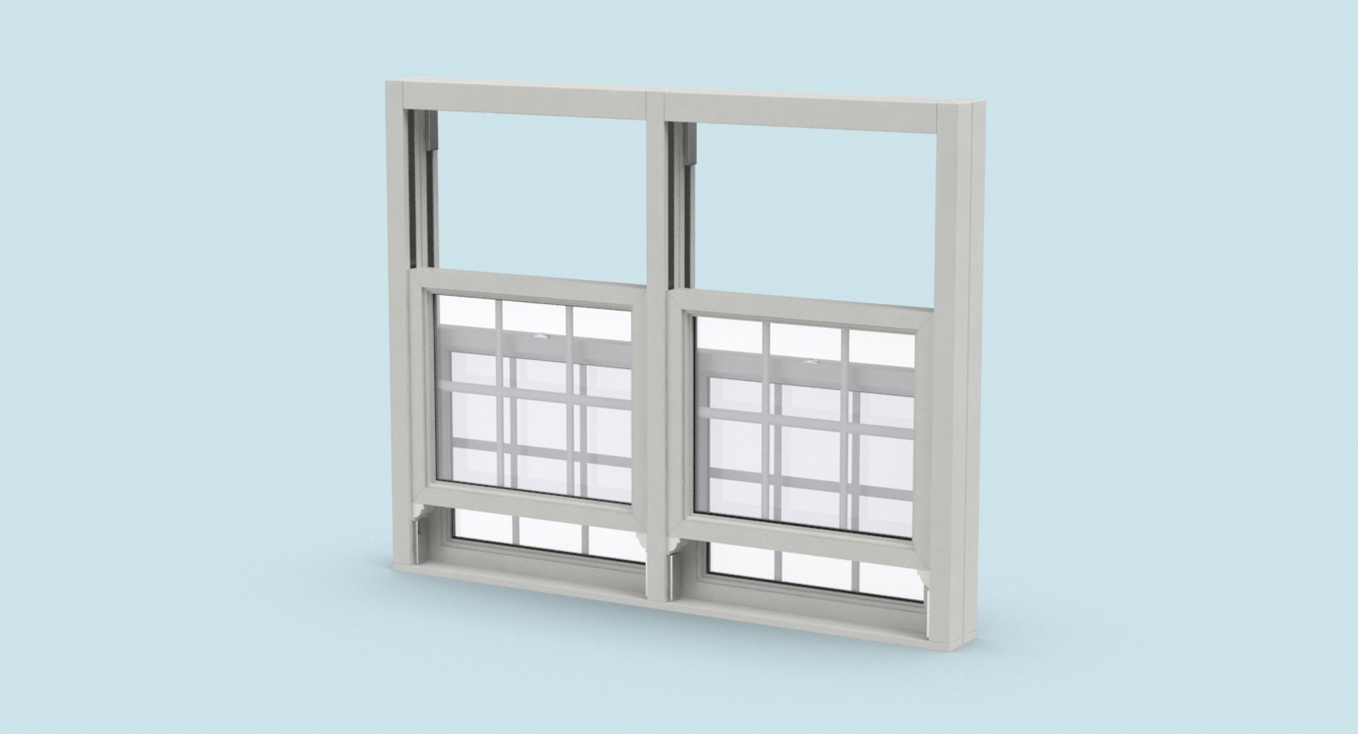 Standard-windows---window-5-open 3D Model - TurboSquid 1246403