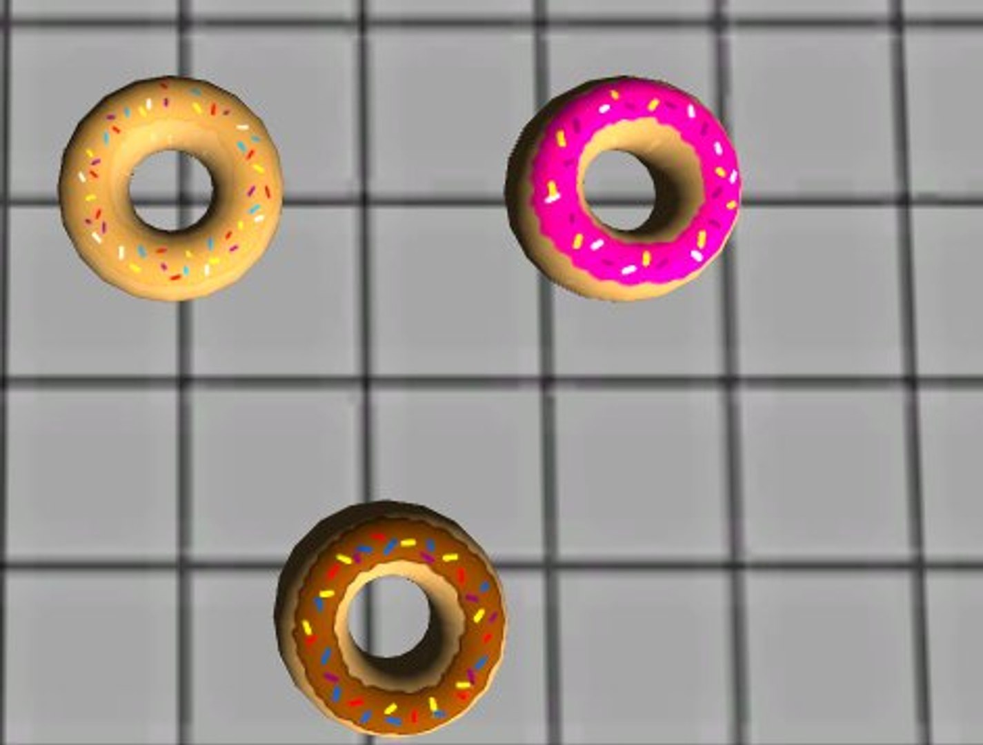 Donut 3d Model