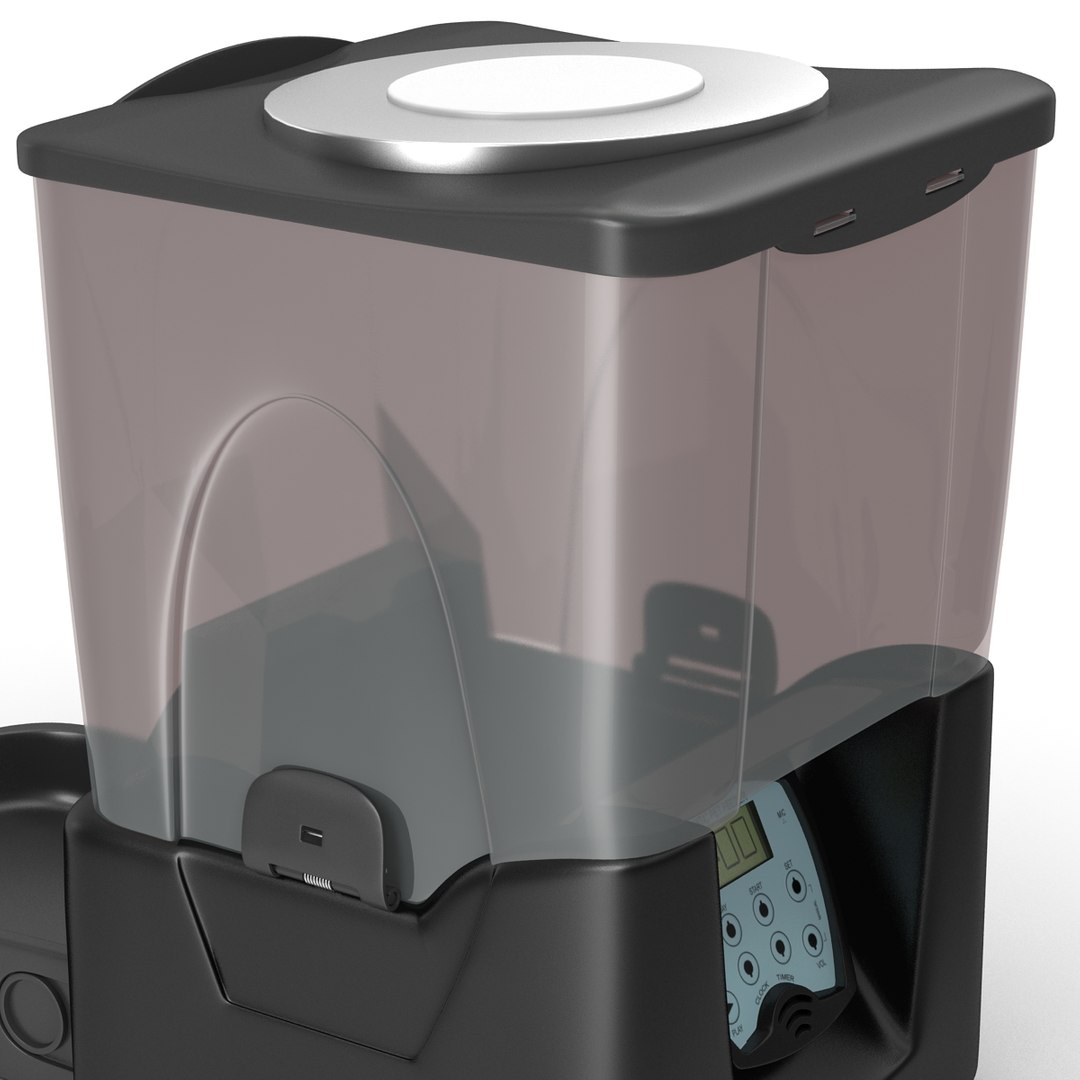 3d Model Automatic Pet Feeder Toppets