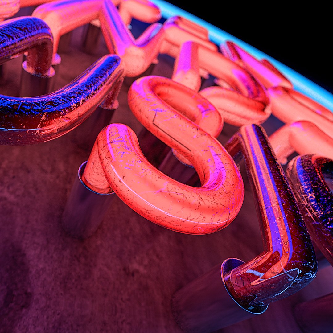 Neon Light 3D Model | 1146706 | TurboSquid