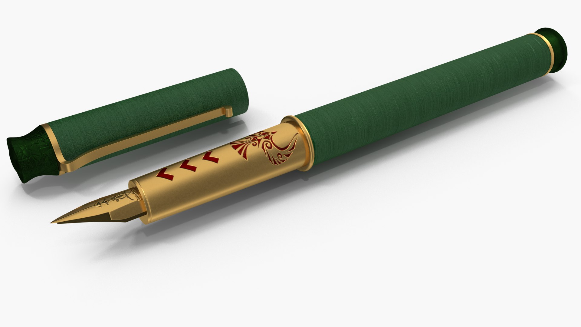 Pen Ink 3D Model - TurboSquid 1684971