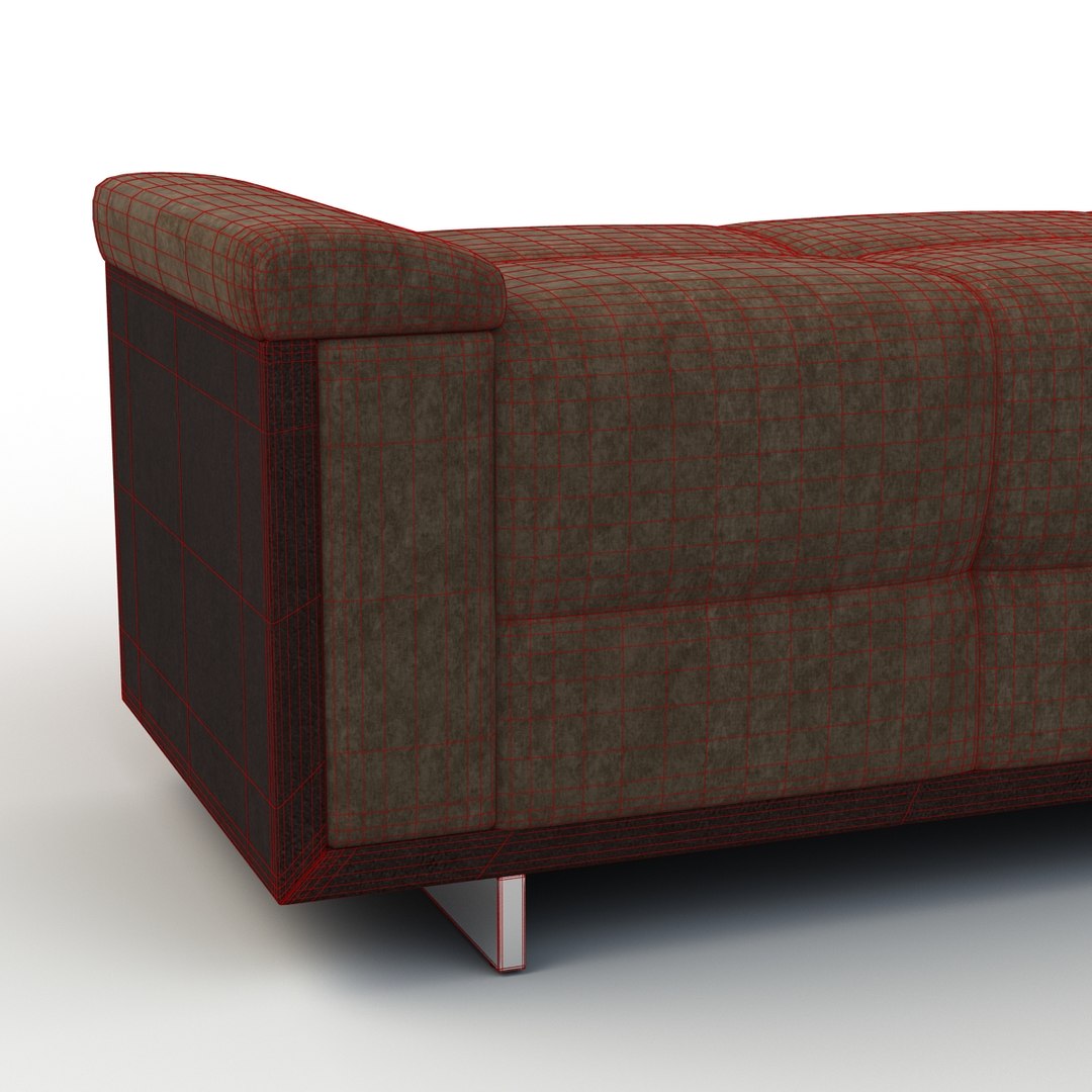 3d Model Of Troscan Kloss Bench