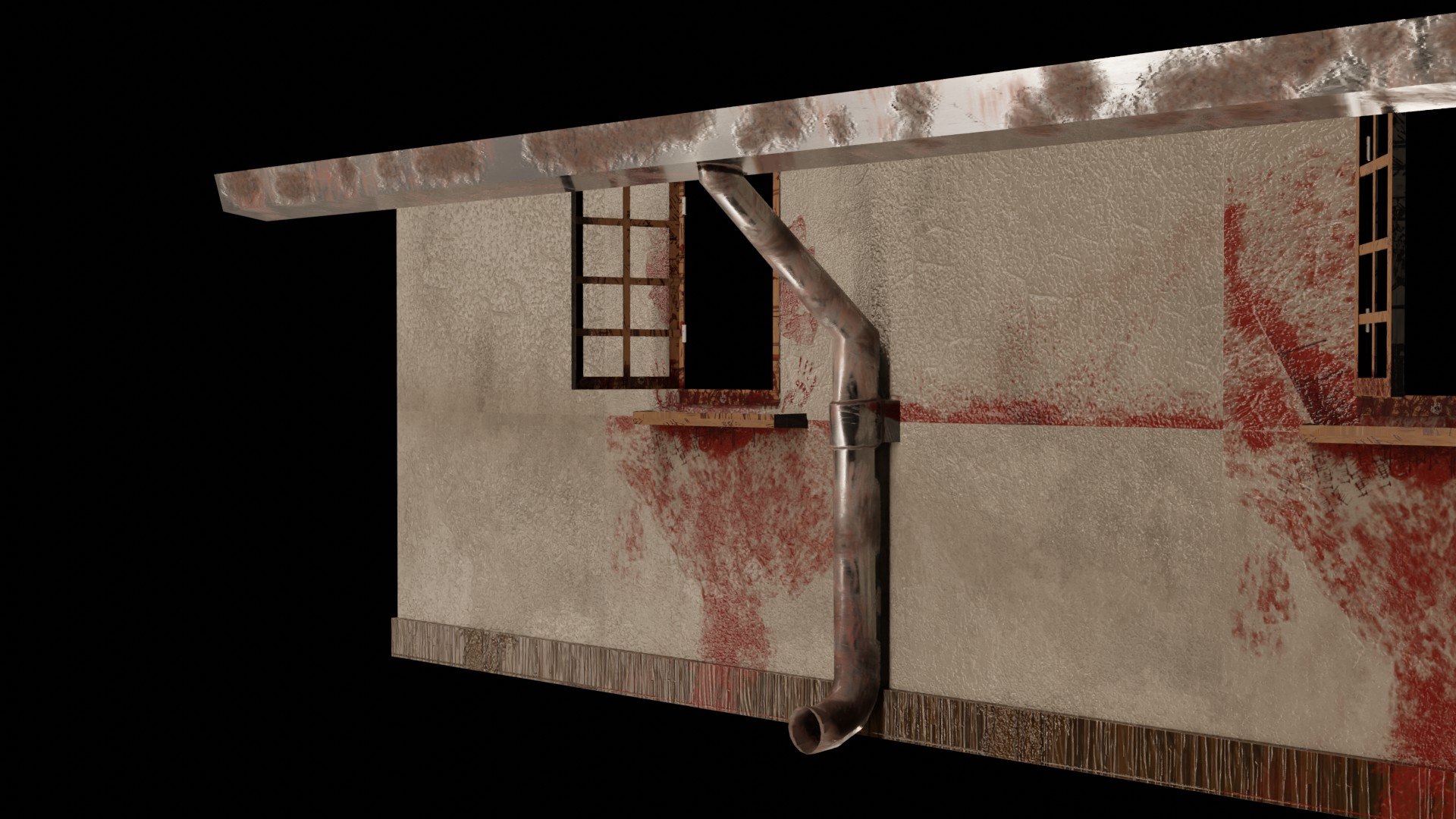 Gothic Ambiance Mega Bundle Walls Roof Cursed Door 3D Models 3D Model ...