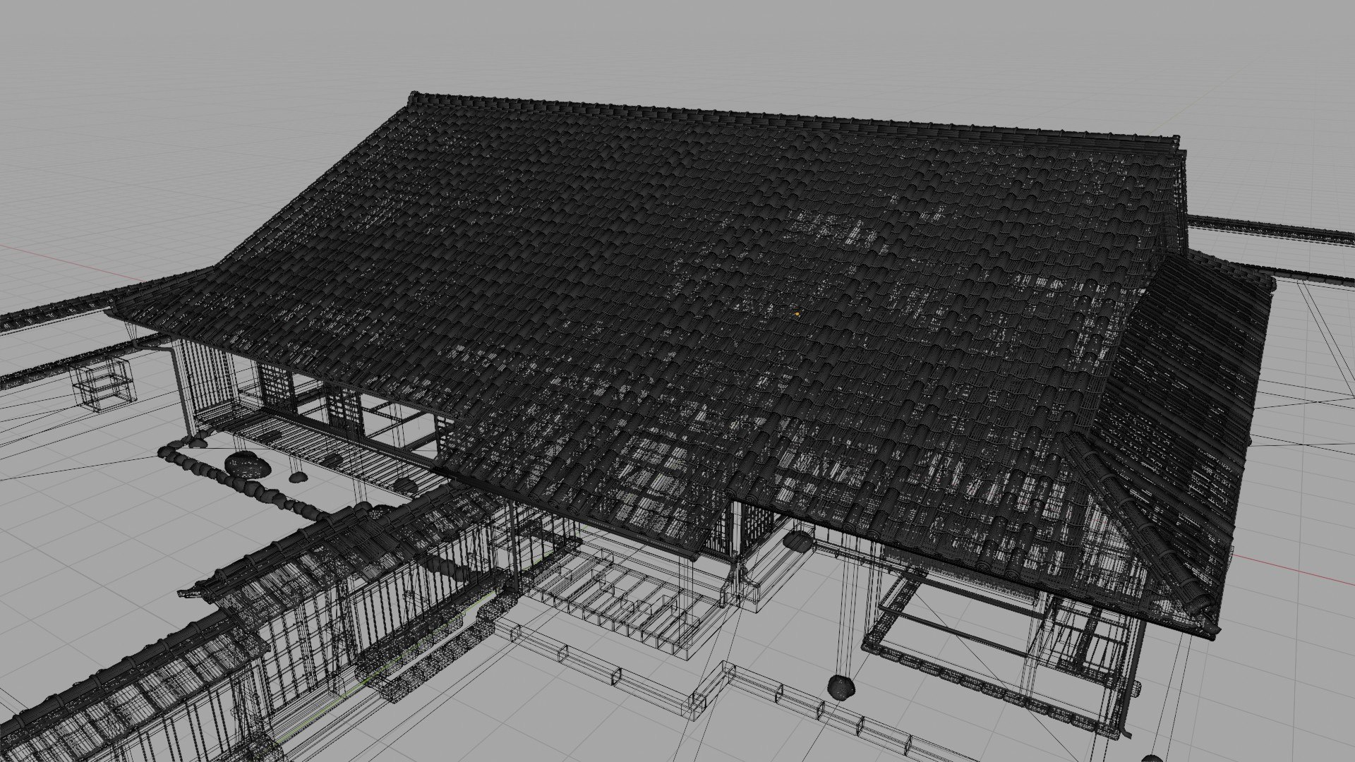 3D Actual Samurai House In 18C Japan Model - TurboSquid 2033039