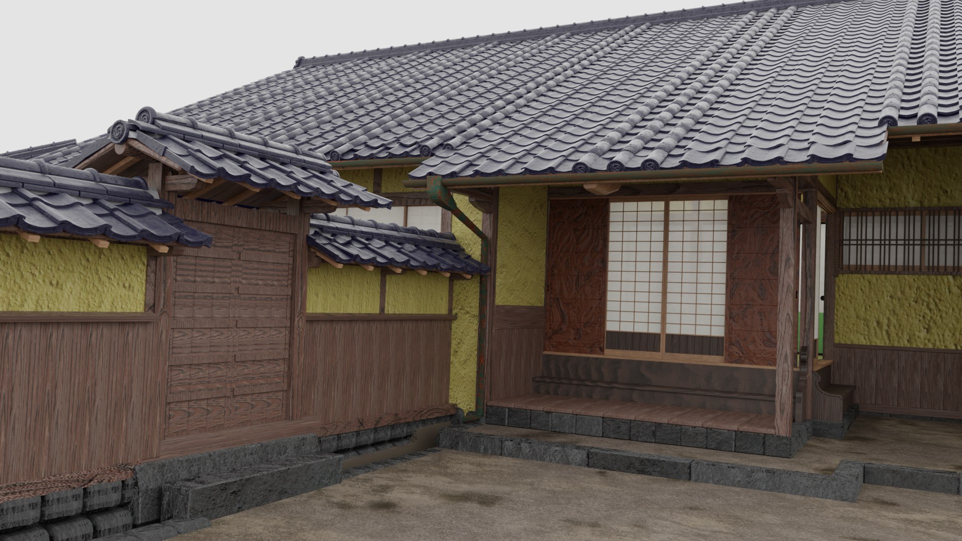 3D Actual Samurai House In 18C Japan Model - TurboSquid 2033039