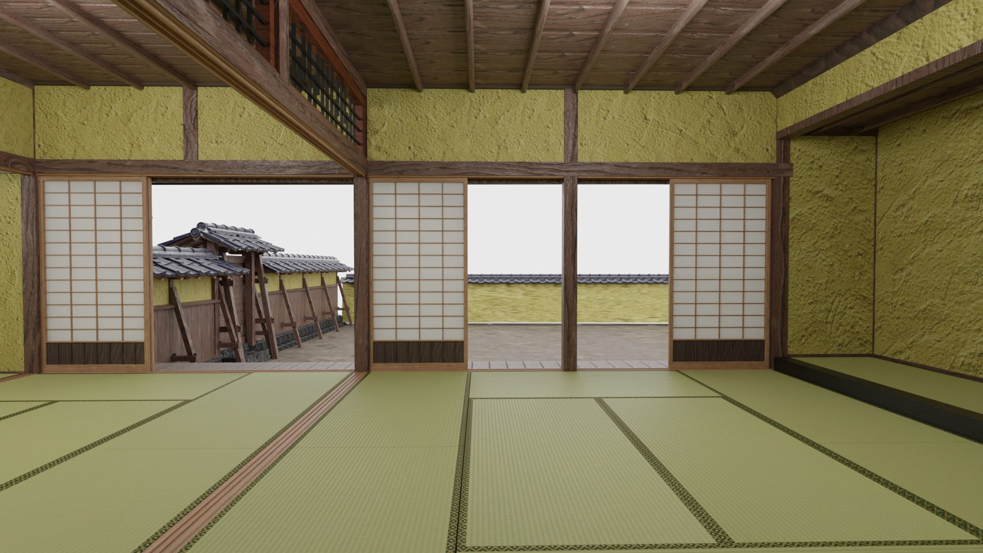 3D Actual Samurai House In 18C Japan Model - TurboSquid 2033039