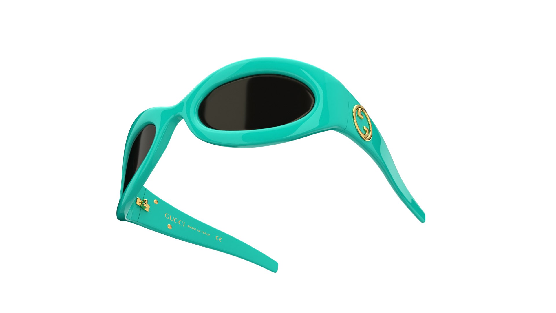 3D GUCCI Sunglasses Blue - TurboSquid 2298875
