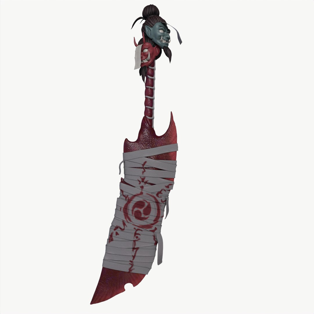 Deamon Sword 3D - TurboSquid 2113095