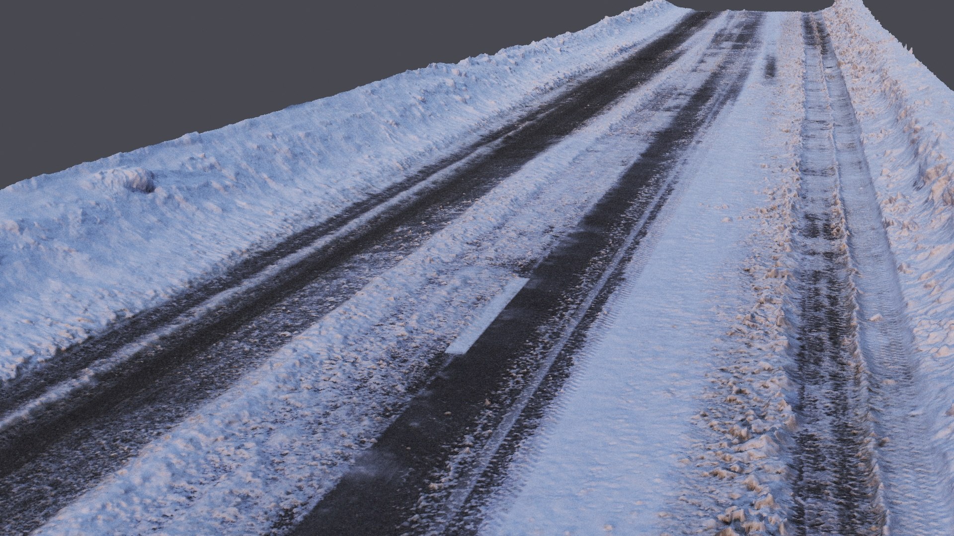 Snow Road 11 3D - TurboSquid 1773163