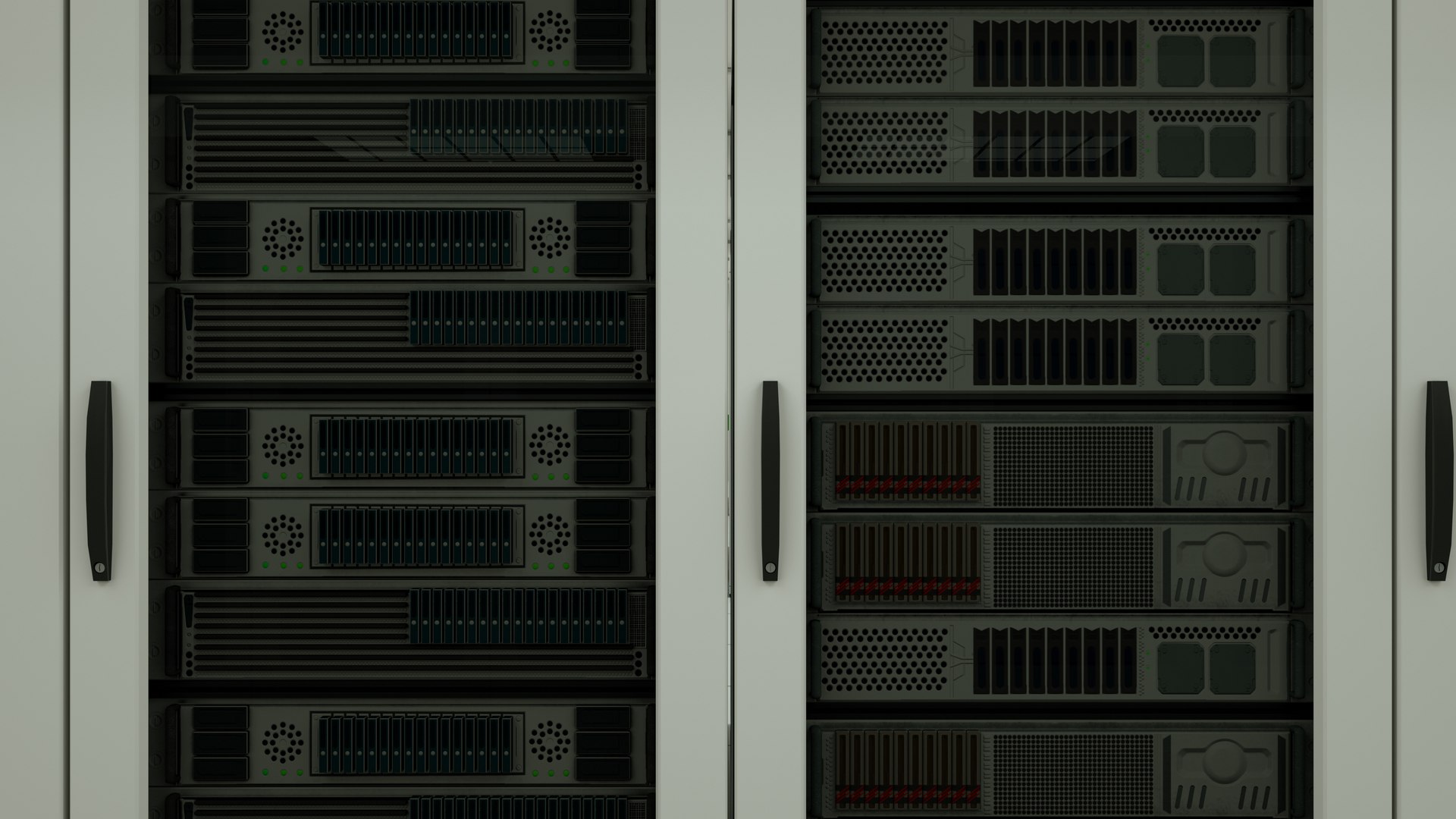 3D Server Room 2 Model - TurboSquid 1407798