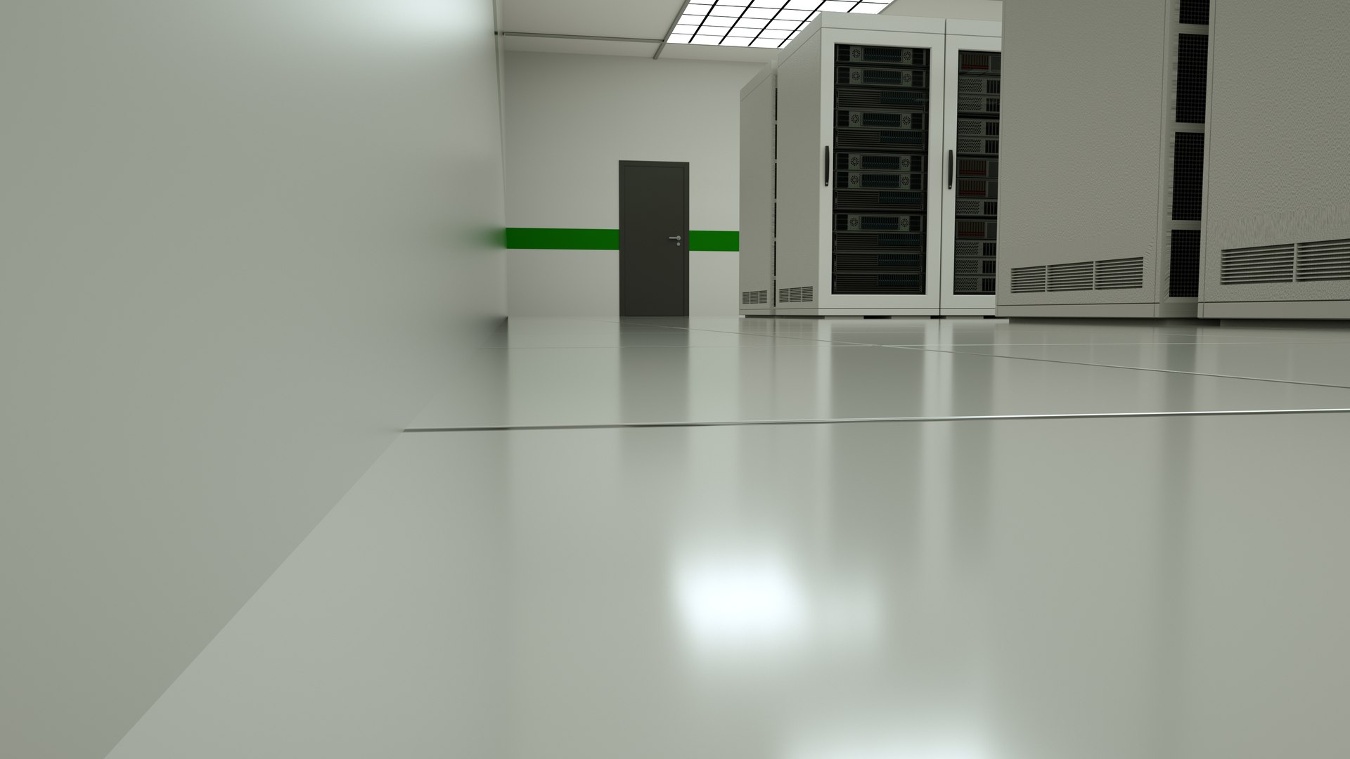 3D Server Room 2 Model - TurboSquid 1407798